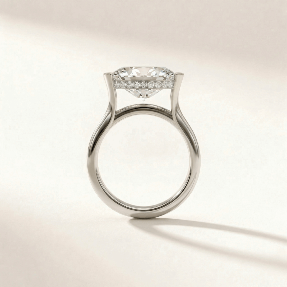 Half Bezel with Hidden Halo – My Diamond Edit